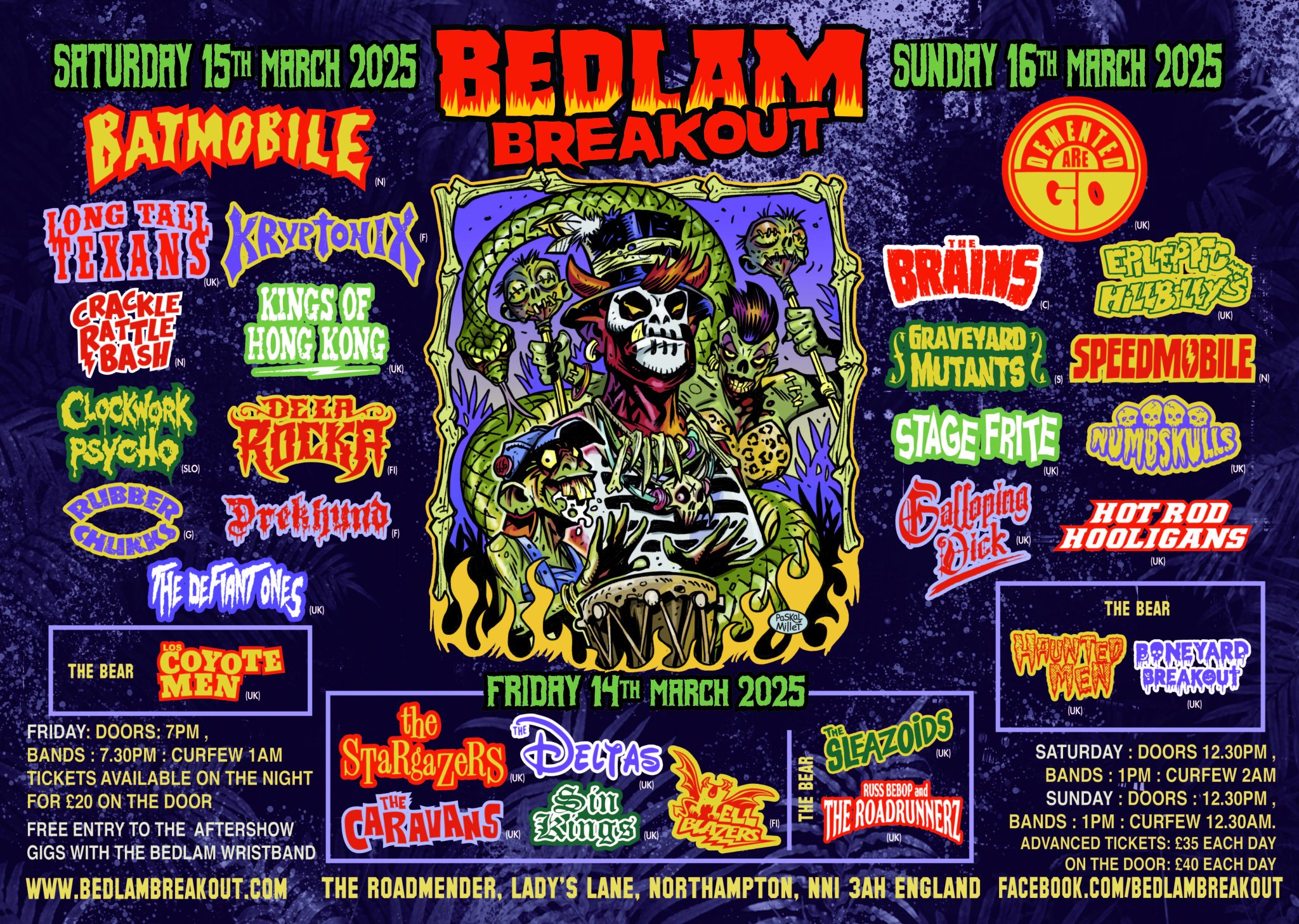 Bedlam Breakout — Bedlam Breakout : Britains Finest Psychobilly Festival